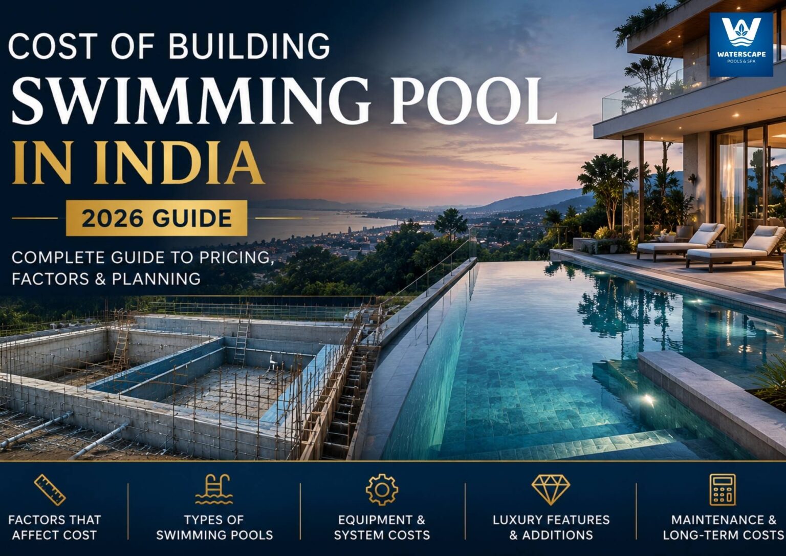 Cost of Building a Swimming Pool in India (2026 Guide)